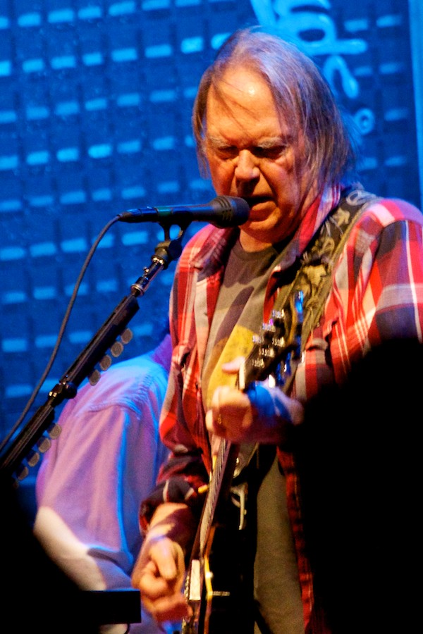 Neil Young debuted a brand new song at his first ever Iceland show on ...