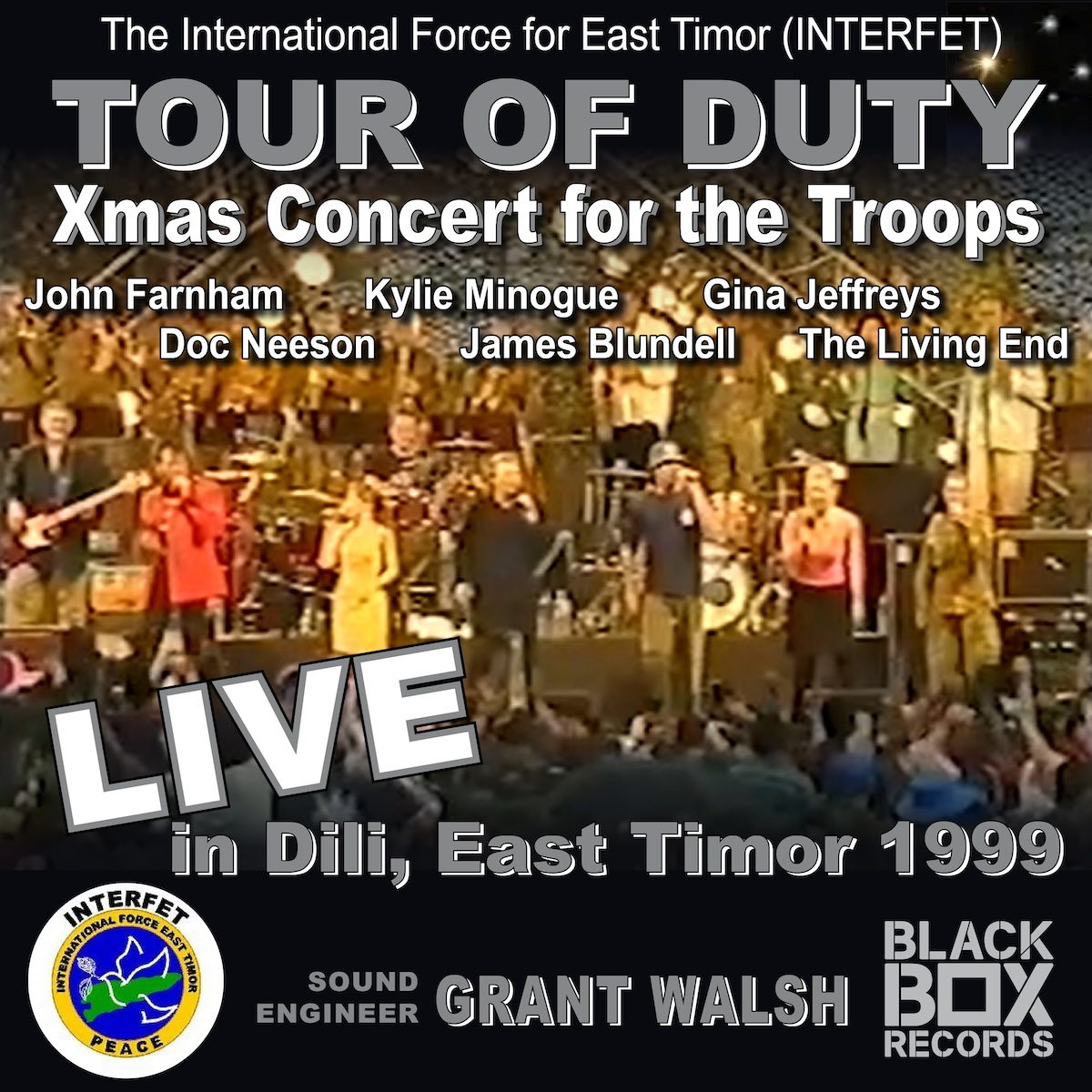 Historic 1999 Tour of Duty Concert Featuring John Farnham, Kylie ...