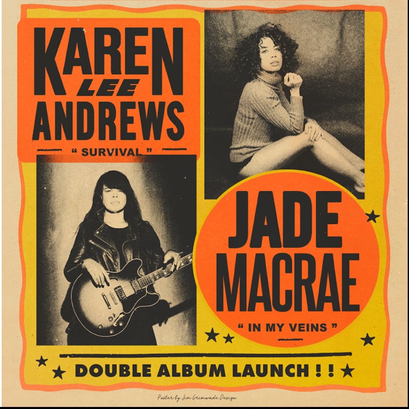 Jade MacRae and Karen Lee Andrews To Perform Double Album Launch In ...