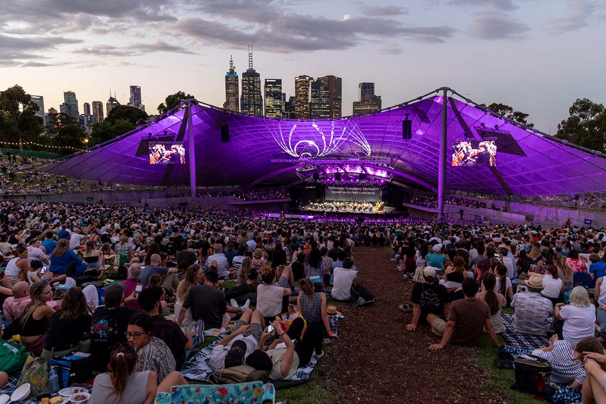 Melbourne Symphony Orchestra Returns To Sidney Myer Music Bowl For 2026 ...